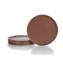 Everything Kitchens Modern Colorful Neutrals - Rippled 10.5" Dinner ...
