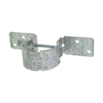 Simpson Strong-Tie 6.5 in. H X 1.5 in. W 12 Ga. Galvanized Steel Pipe ...