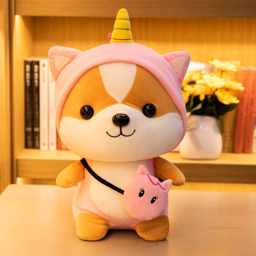 Children Gift Cute Animal Dolls Cartoon Elastic Soft Toy Plush Dolls ...