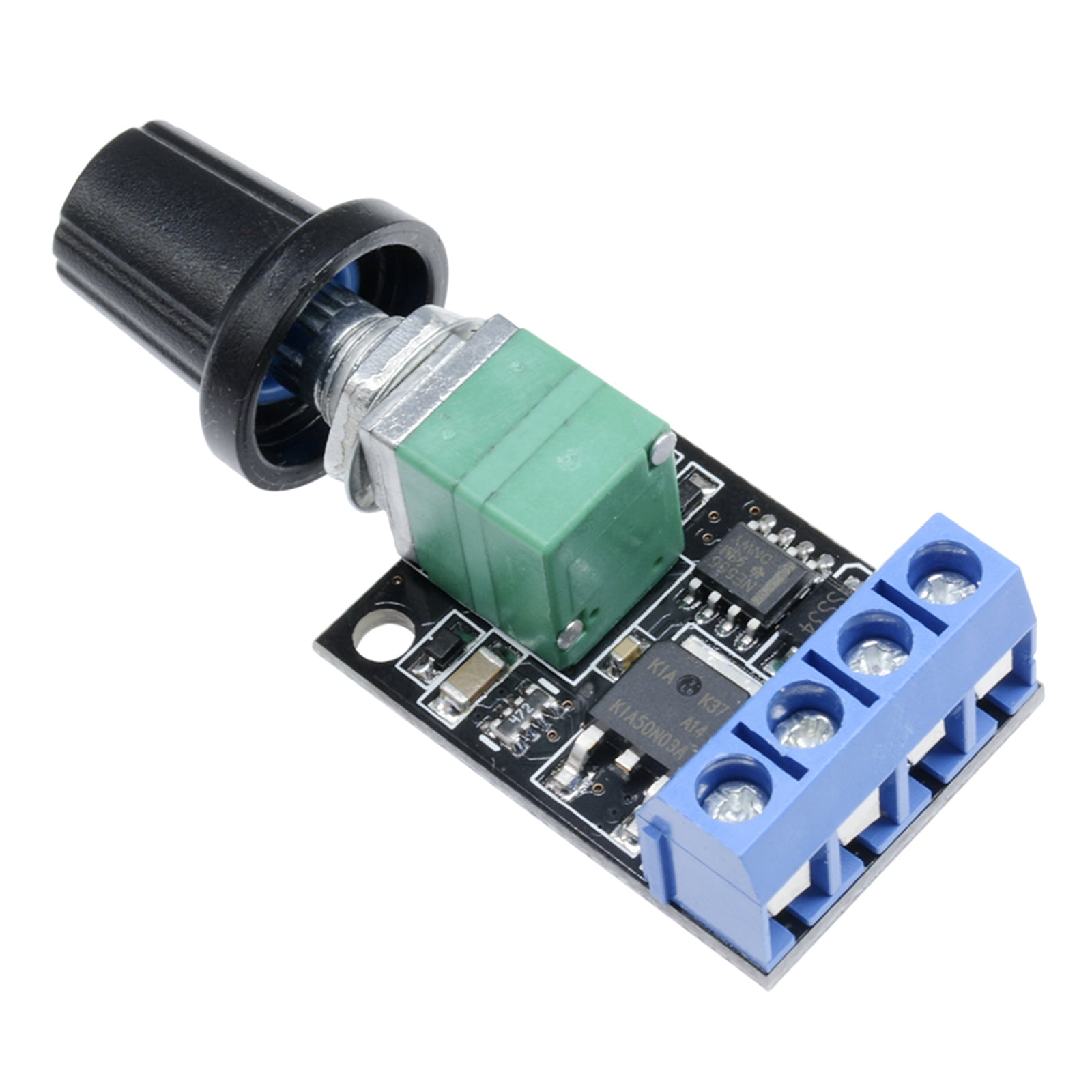 Buy 5-16V Potentiometer Governor Regulator DC Motor Speed Controller ...