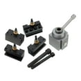 AMLESO Quick Change Lathe Head Tool Kit with Screws Sturdy for Micro ...