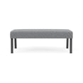 Waterfall Reception Waiting Room Healthcare 2-Seat Bench / Charcoal ...