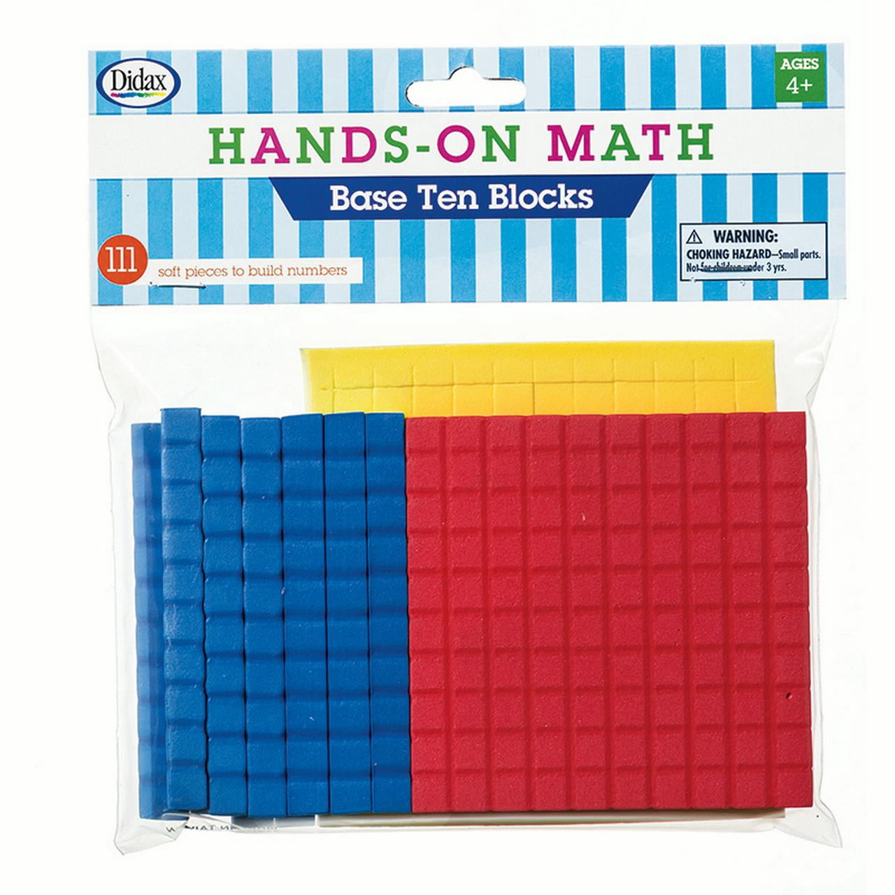 Foam Base Ten Blocks | Bundle of 10 Packs - Walmart.com