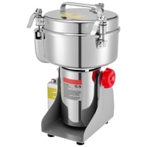 KFFKFF 1000g Electric Grain Mill Grinder, 3000W High-Speed Stainless ...
