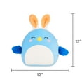 Squishmallows 8-inch Bebe the Blue Bird Plush Toy with Bunny Ears ...