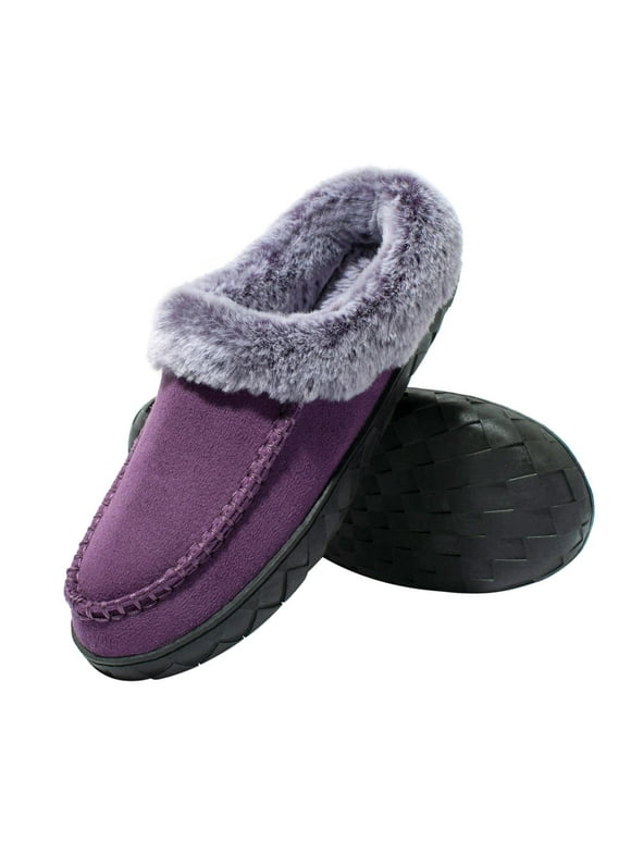Purple House Slippers