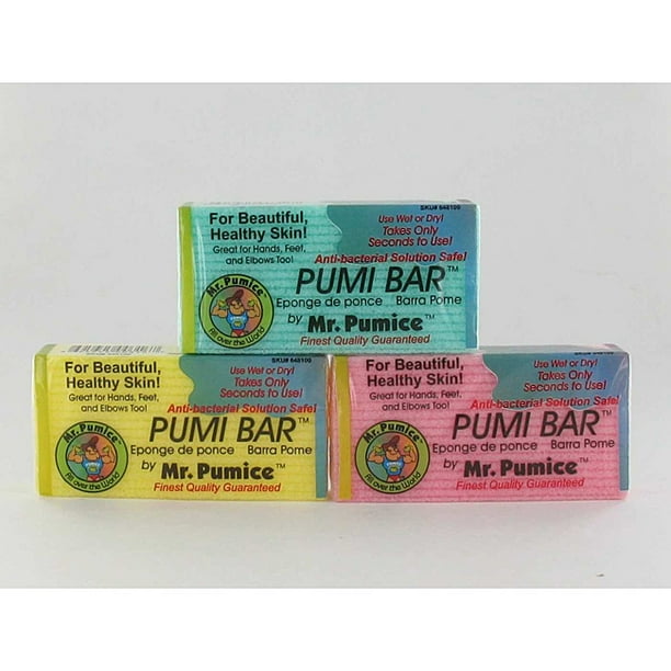 Mr. Pumice Bar - Pedicure Callus Remover 3 ct - Walmart.com - Walmart.com