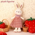 Cute Bunny Plush Toy Stuffed Animal - Adorable Rabbit Doll Gift for ...