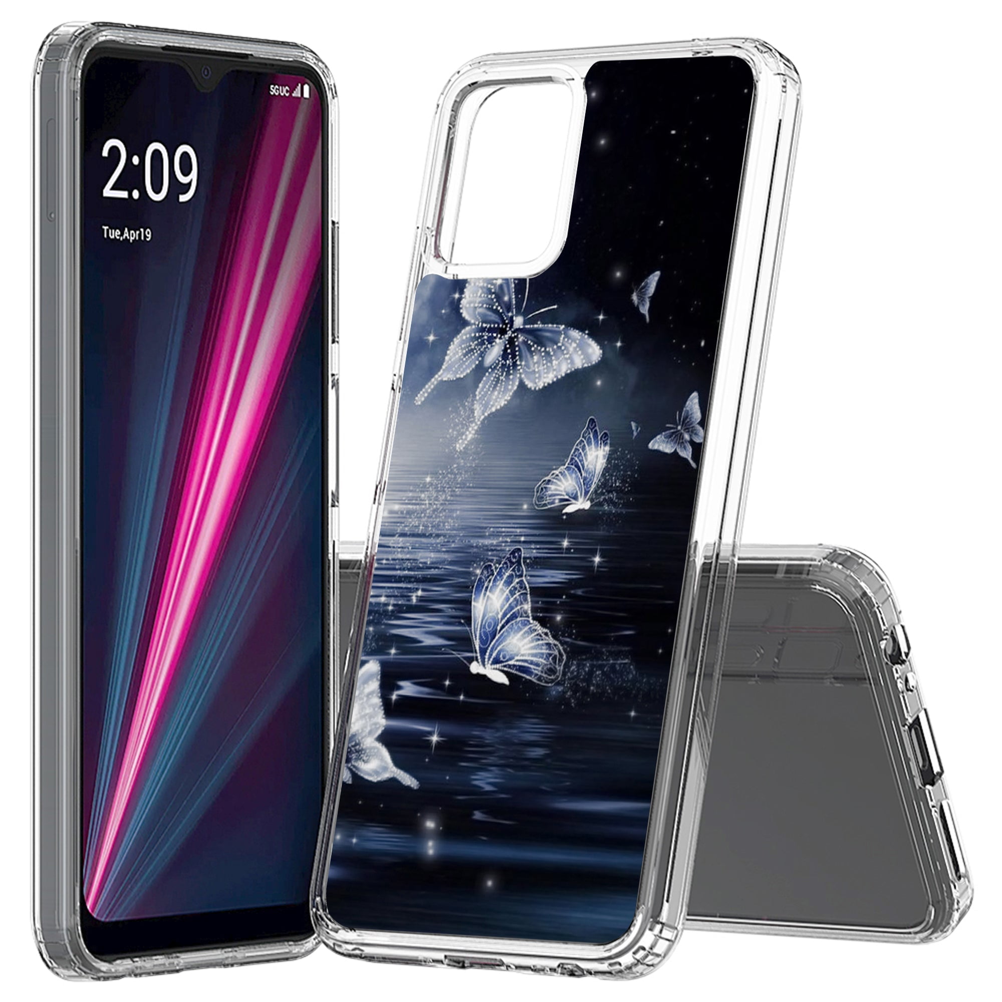 AquaFlex Designed For T-Mobile REVVL 6 PRO 5G Case Transparent Clear ...