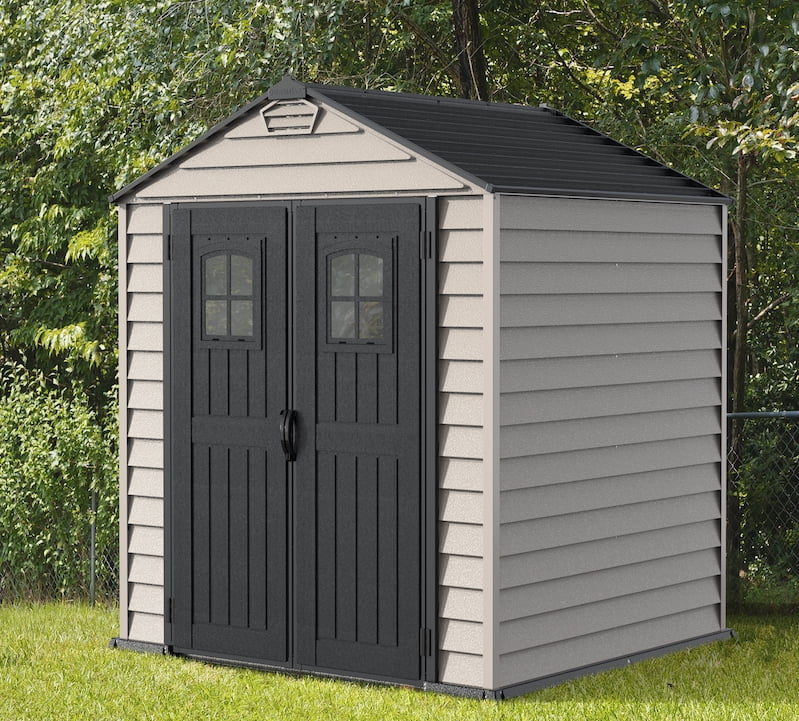 Duramax 7x7 StoreMax Plus Vinyl Shed w/molded floor (East Coast ...