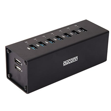 Dyconn Power Hub SuperSpeed 9-Port 2-5A Charging Only Industrial Grade ...
