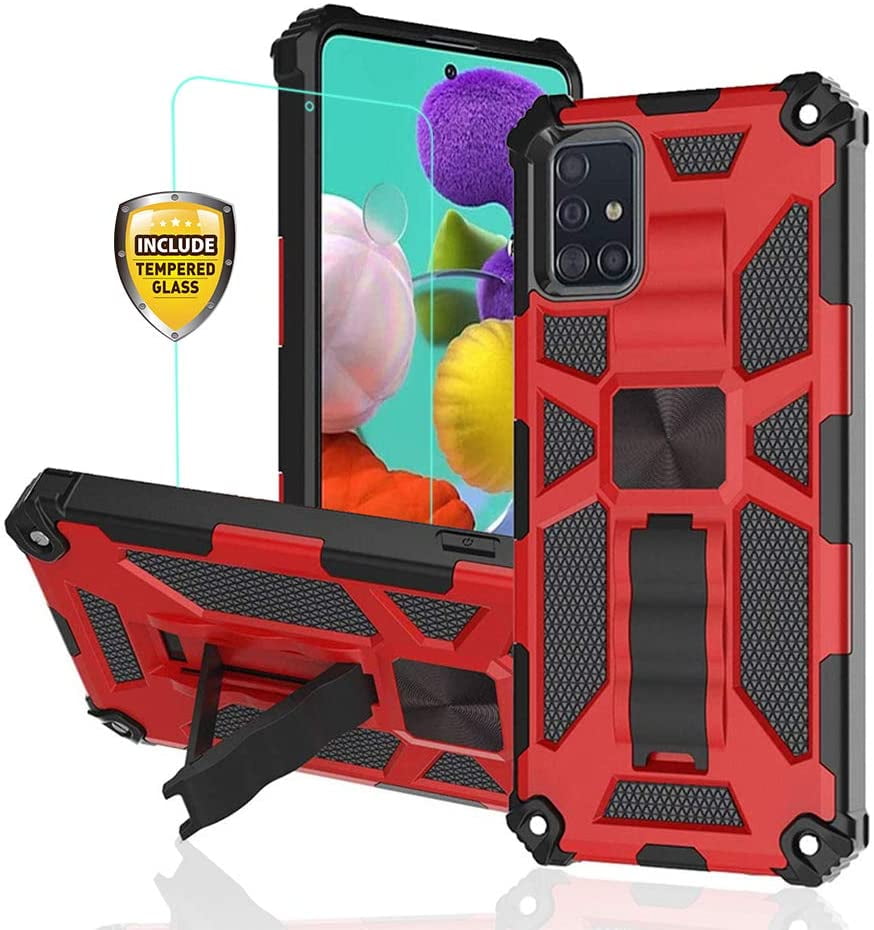 for Samsung Galaxy A51 Case with Screen Protector A51 Phone case Heavy ...