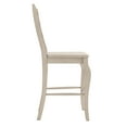 Weston Home Farmhouse Vintage French Ladder Back Solid Wood Counter ...