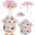 Big White Goose Festive Yard Decoration Set - Holiday Outdoor Sculpture ...