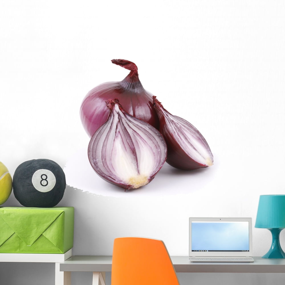 Red Onion Wall Mural by Wallmonkeys Peel and Stick Graphic (36 in H x ...