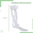 Foot Drop Brace AFO, Ankle Foot Orthosis, Half-Sole Drop Foot Support ...