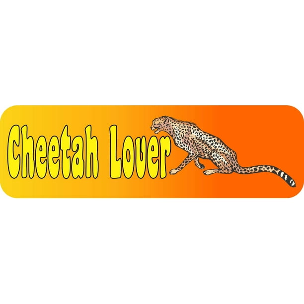 Cheetah Car Stickers
