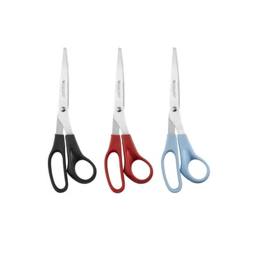 Westcott 8" Value Line Straight Scissors- Straight-Left/Right ...
