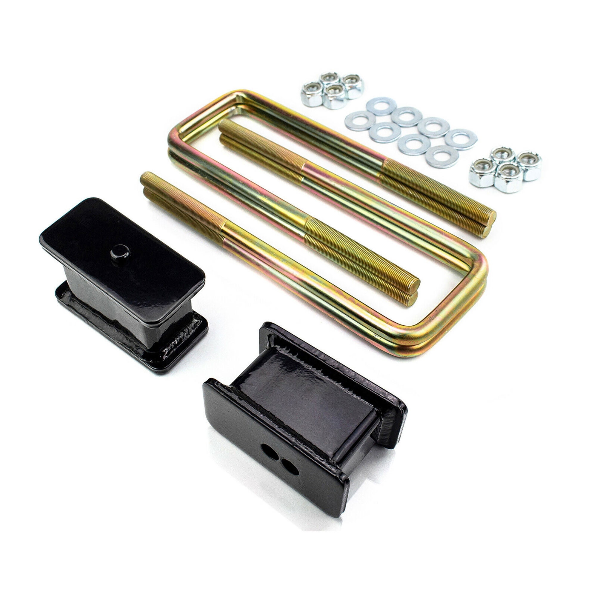 4" Lift Rear Leveling Kit Blocks & U Bolts For 2007-2018 Chevrolet ...