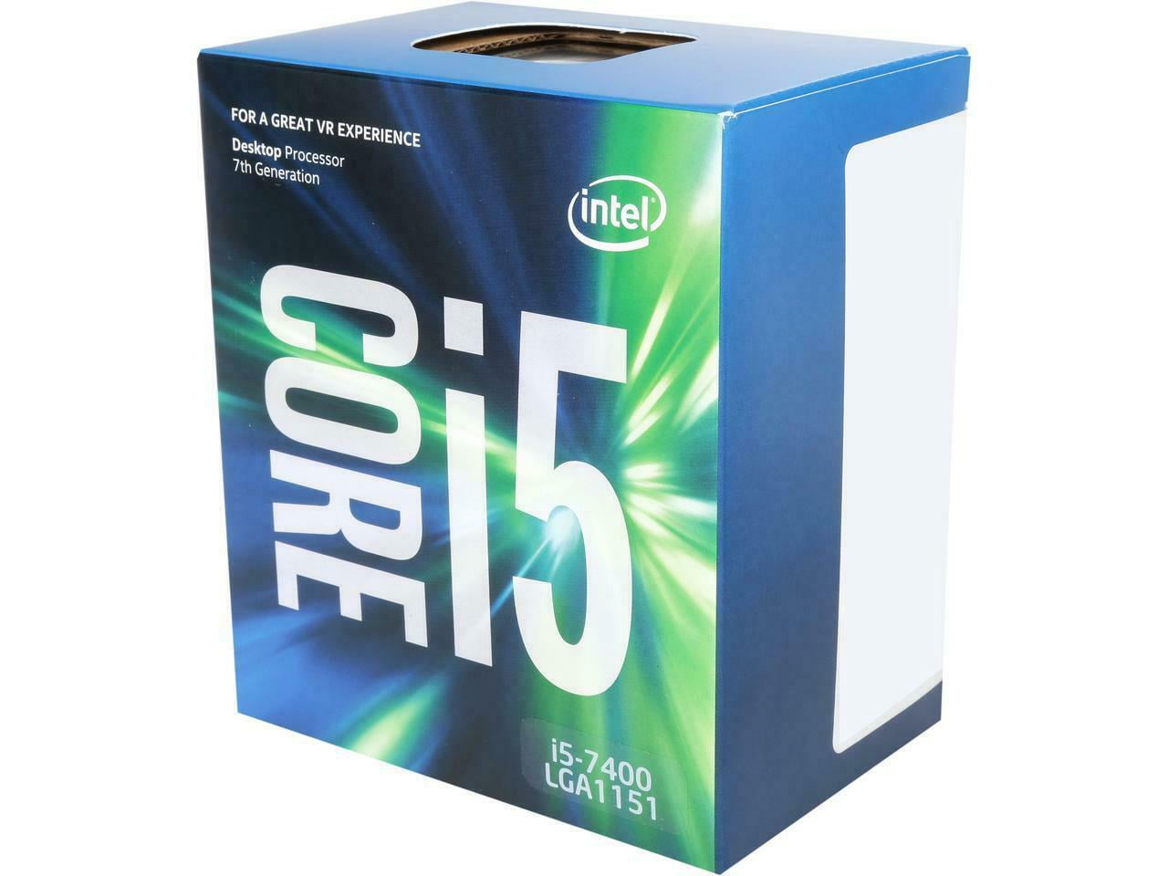 Intel Core i5-7400 Kaby Lake Quad-Core 3.0 GHz LGA 1151 65W ...