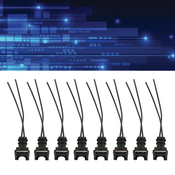 Fuel Connector Wiring Plug, 8pcs Fuel Connector Wiring Plugs Clips Cut ...