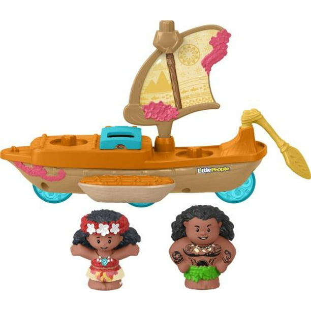 FISHER PRICE Moana And Mauis Canoe Little People Set - Walmart.ca