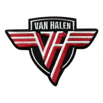 Van Halen Space Logo Patch California Classic Rock Embroidered Iron On ...