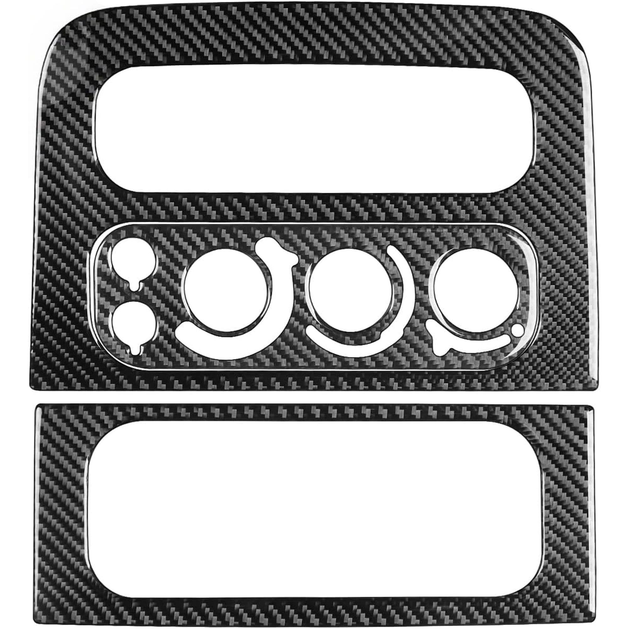 Click here for Gyfuoun Black Carbon Fiber Interior Trim Set  Cent... prices