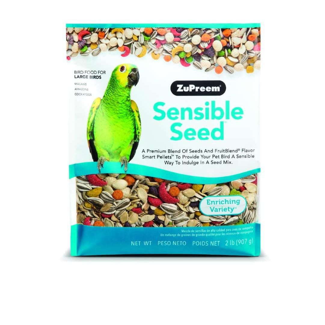 Click here for Zupreem Sensible Seed Bird Food Large Birds 2 Lbs prices