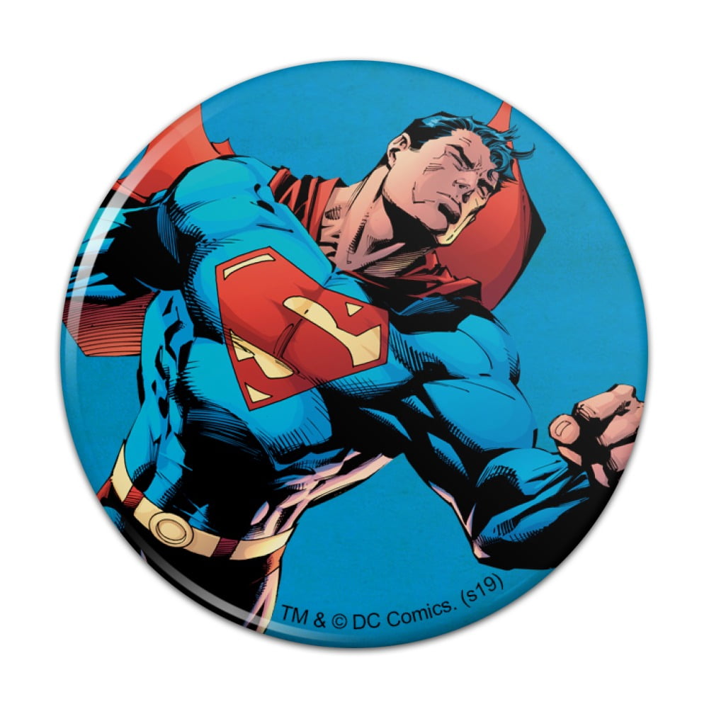 Superman Character Kitchen Refrigerator Locker Button Magnet - Walmart.com
