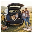 Dog Car Seat Cover Liner, Waterproof Pet Backseat Protector for Sedans ...