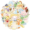 35pcs-50pcs Adorable Animal Stickers Cute Cartoon Stickers for Laptops ...