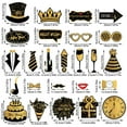 Event Decorations,2026 New Year Photo Booth Props Set 26 Pre Assembled ...