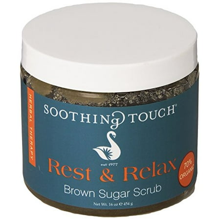SOOTHING TOUCH Organic Brown Sugar Scrub; Rest And Relax, 16 OZ ...
