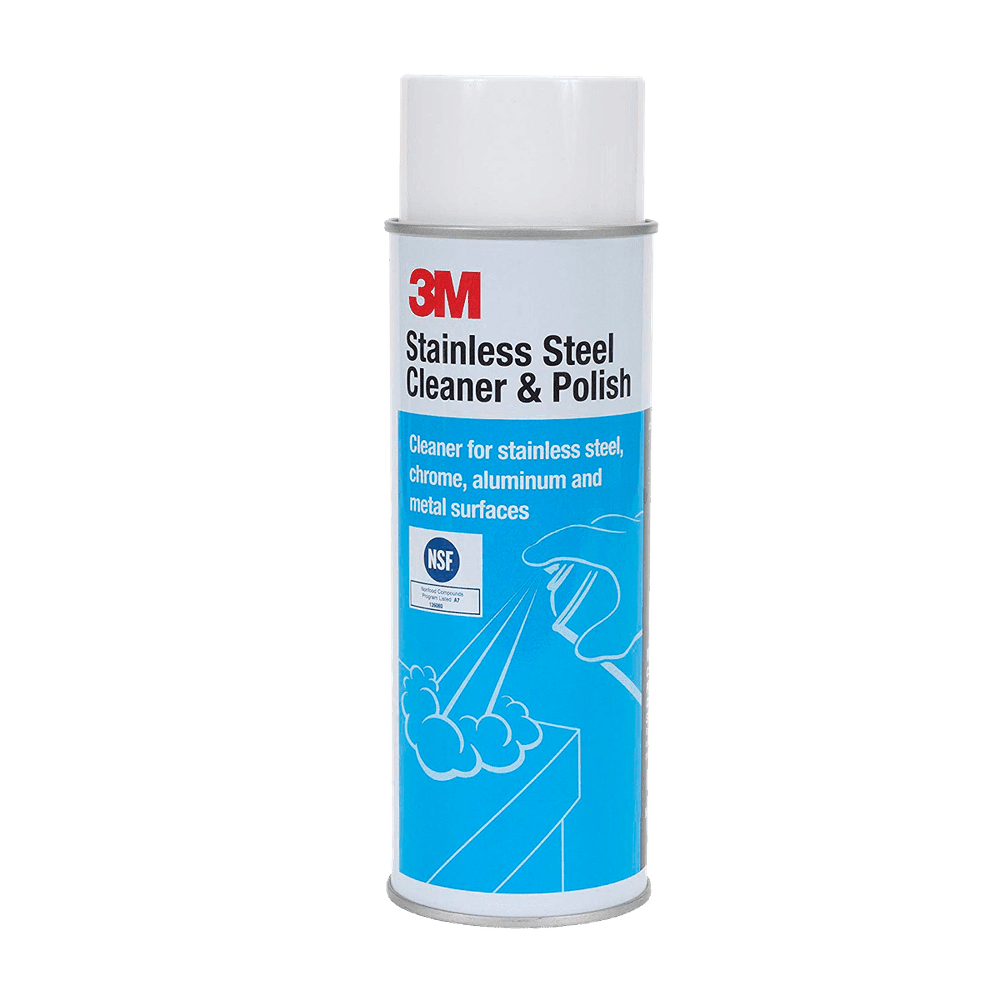 Limpiador y Pulidor 3M para acero inoxidable cromo Aluminio aerosol 21 ...