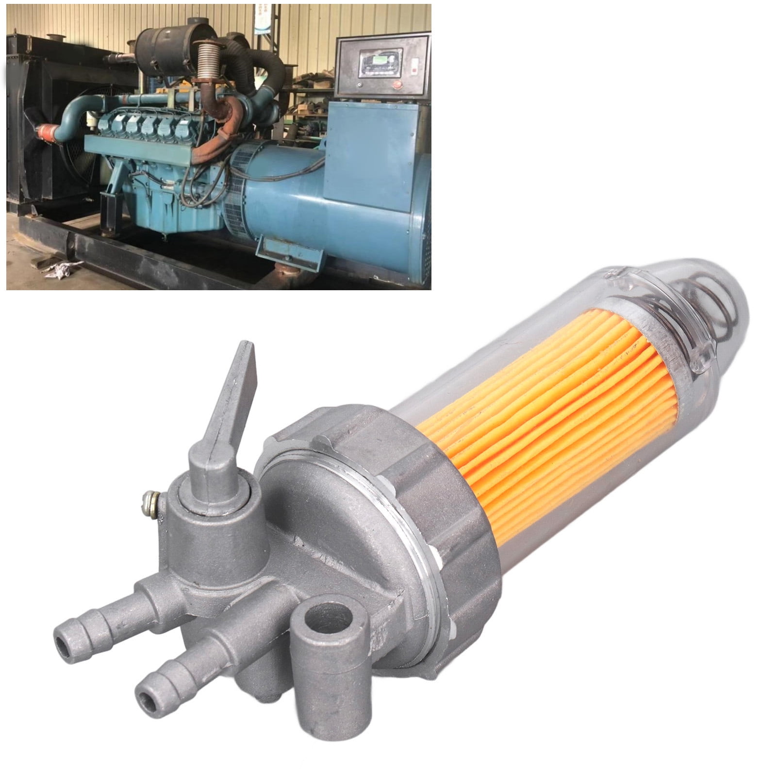 Filtro De Combustible Diésel, Fácil Instalación, Separador De Agua Y ...