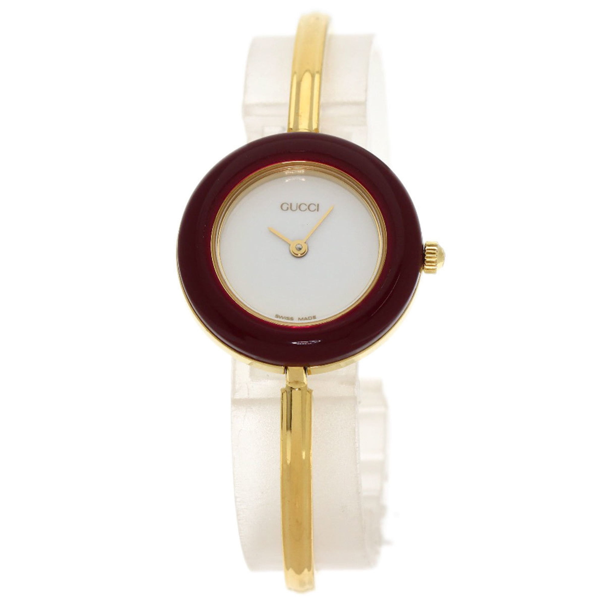 Pre-Owned Gucci 11 12.2 Change Bezel Watch GP Ladies GUCCI (Fair ...