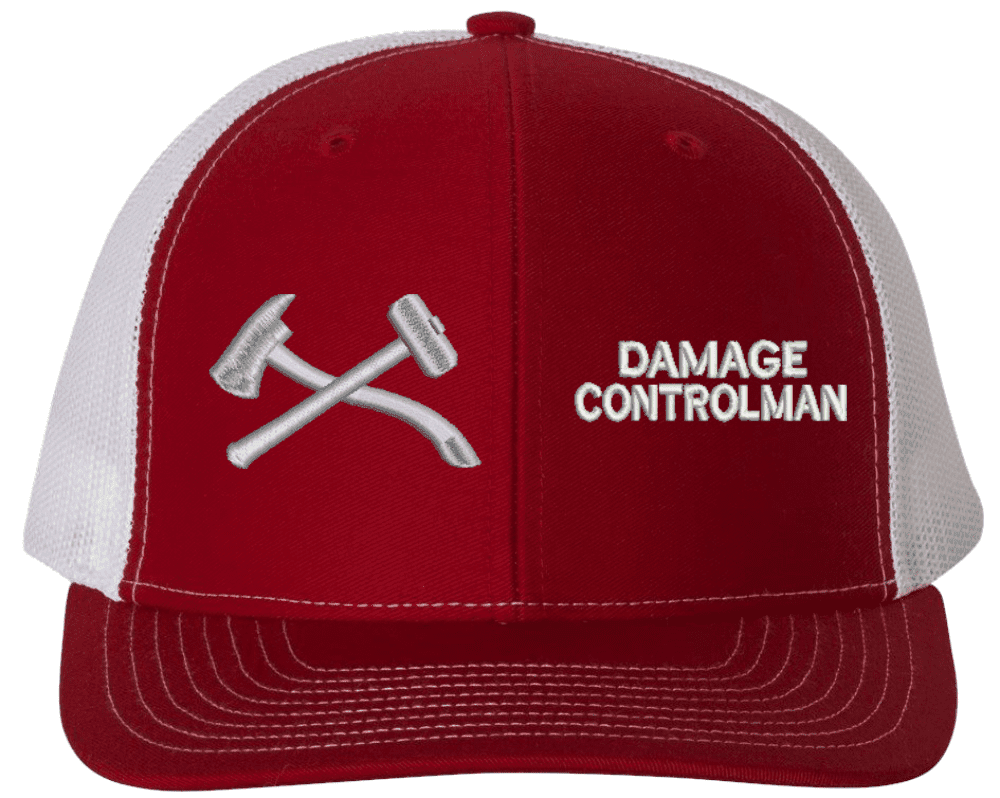 Navy Damage Controlman (DC) Rating USA Mesh-Back Cap - Walmart.com