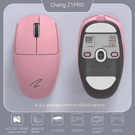 Zaopin Z1 Pro 2.4g Wireless Mouse Paw3395 Sensor Light Weight Low Delay Fps Gaming Mouse ...