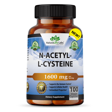 Best Naturals NAC, Dietary N-Acetyl L-Cysteine, Glutathione Enhancer, 600 mg, 250 Capsules ...
