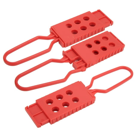Ecomeon Lockout Hasp,3pcs Tag Out Lock Out Hasp 6 Holes Nylon Hasp For ...
