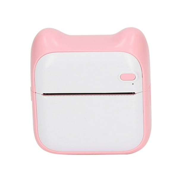 Thermal Printer, Pink 1000mAh Capacity Picture Printer for Office ...