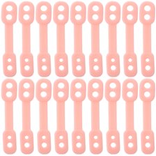 Set of 40 Non-Slip Clothing Hanger Grips Shoulder Grip Clothes Hanger ...