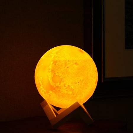 Moon Lamp light Humidifier Ultrasonic Diffuser Essential Oil Air ...