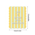 4Pcs Mahjong Shuffling Cards, Striped Wave Edge Shuffling Tools for ...