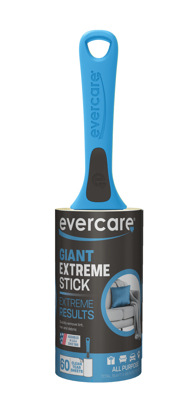 Evercare Giant Lint Roller Extra Large Sheets Refill 60 sheet - Walmart.com