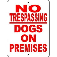 Dogs on Premises Sign - Walmart.com