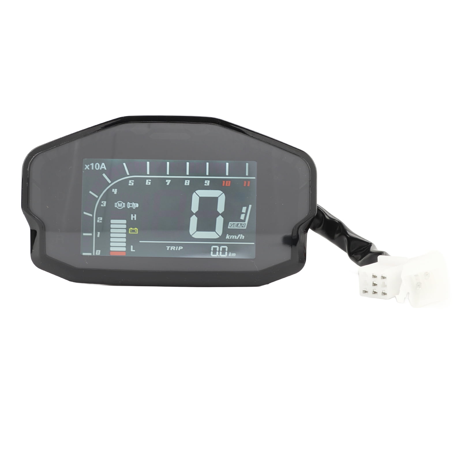 Velocímetro Digital Ticfox LCD DKD Ajustable para Scooter Eléctrico ...