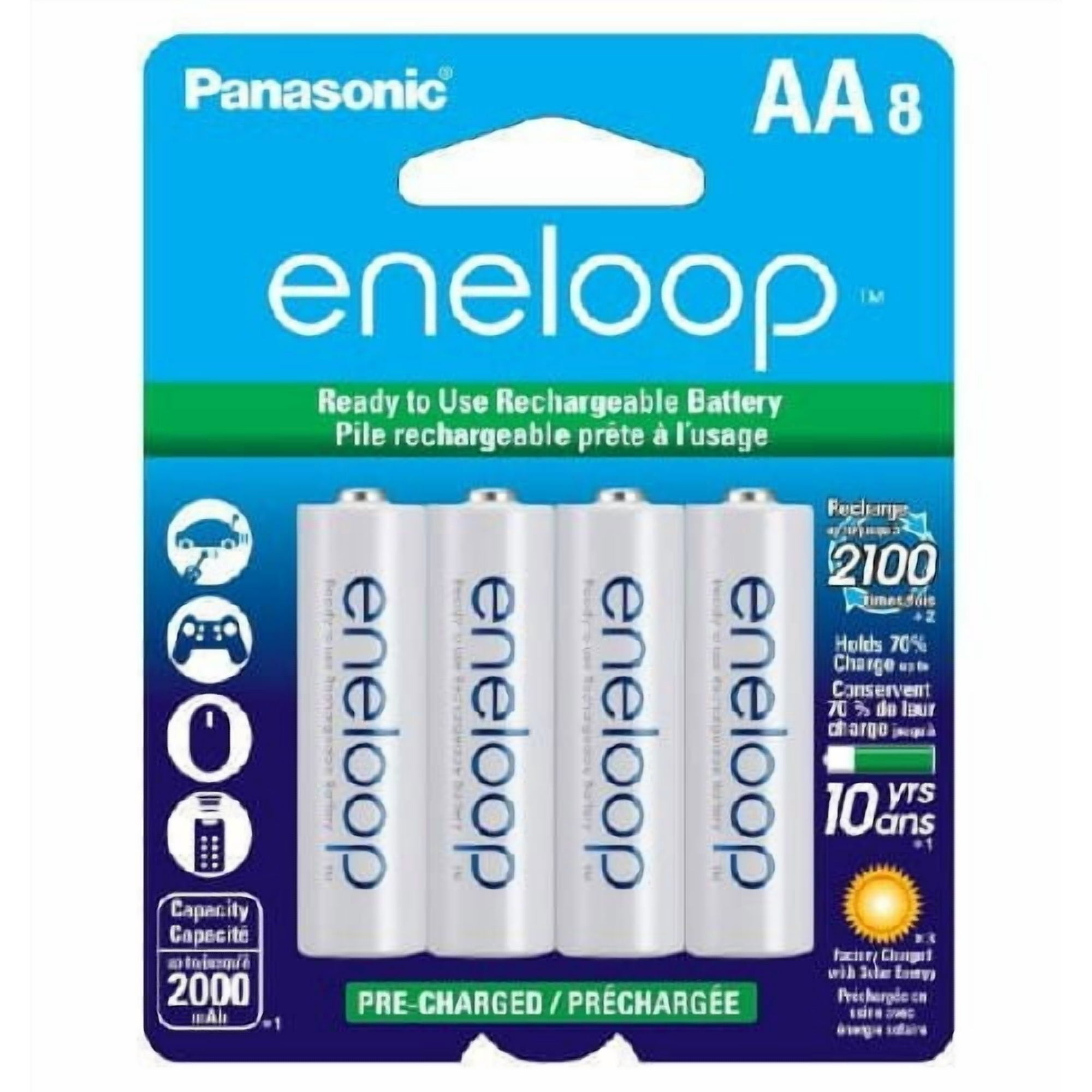 Click here for Panasonic Eneloop Aa Ni-Mh Pre-Charged Rechargeabl... prices