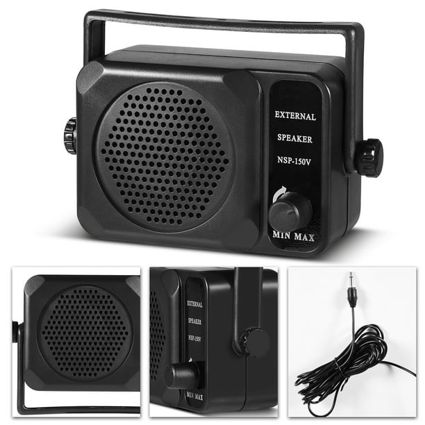 External Speaker, Black Mini Speaker NSP-150 For Home - Walmart.ca